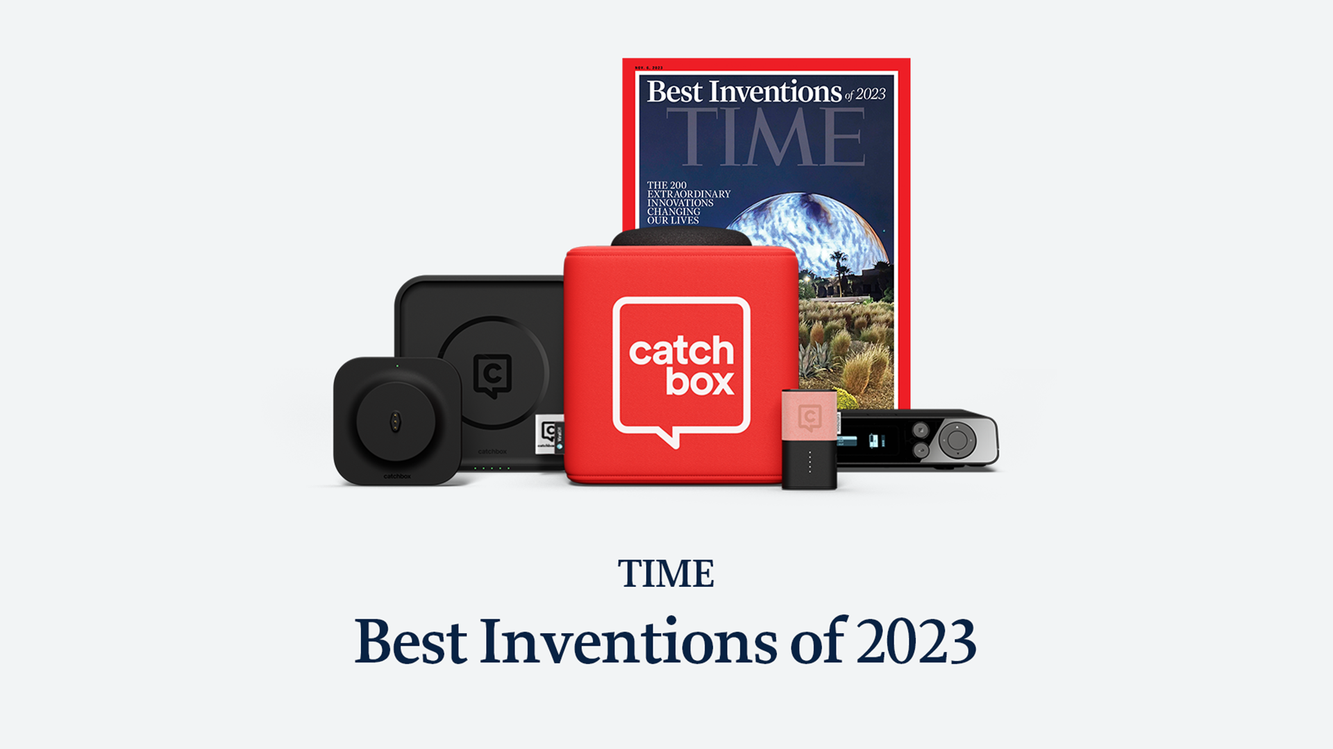 Catchbox Plus named in TIME's list of the Best Inventions 2023